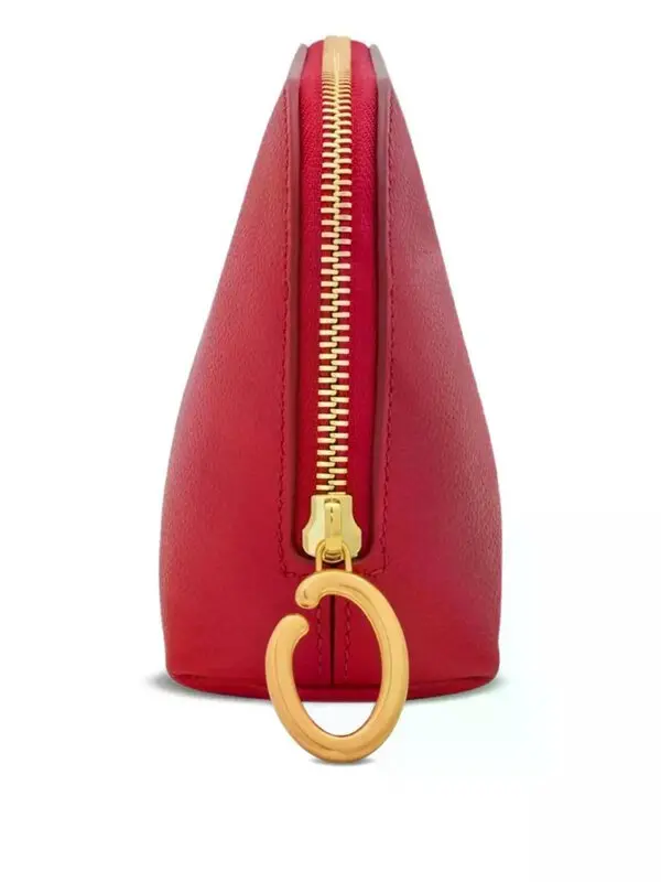 Oscar De La Renta Small Zip-up Makeup Bag - Red