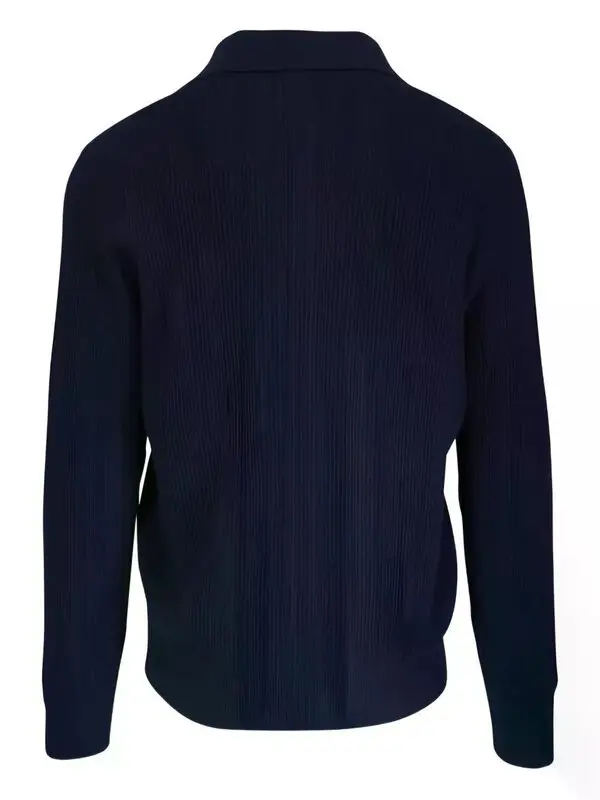 Brunello Cucinelli Polo-neck Ribbed Sweater