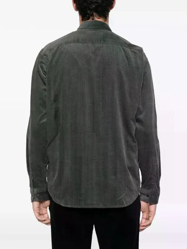 Marc O'polo Corduroy Button Shirt - Grey