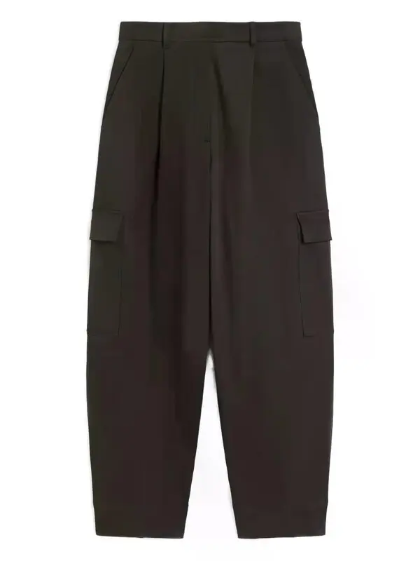 Max Mara Drill Cargo Trousers