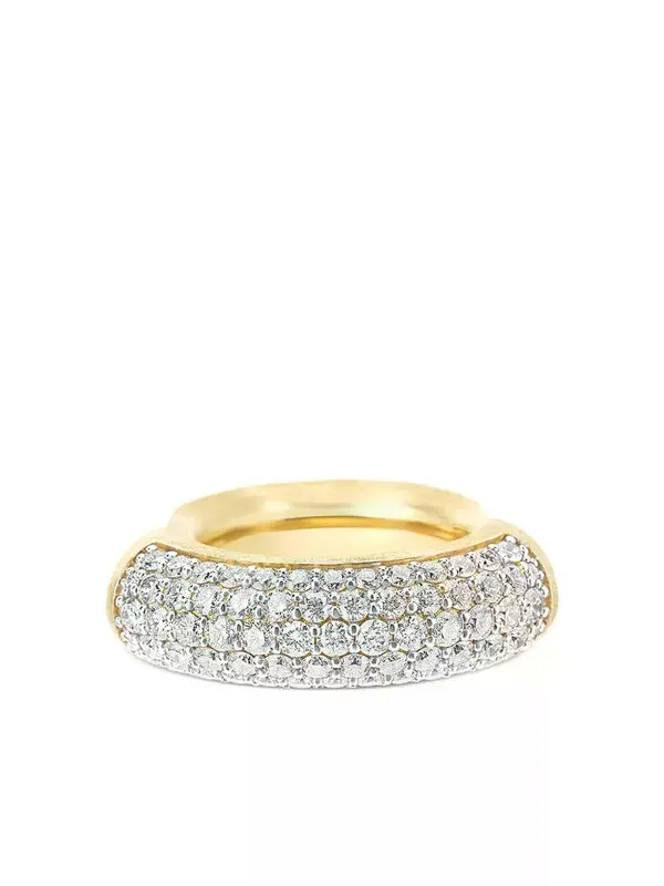 NANIS 18k Yellow Libera Icon Diamond Ring - Gold