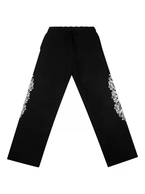 Chrome Hearts Floral Cross Logo Track Pants