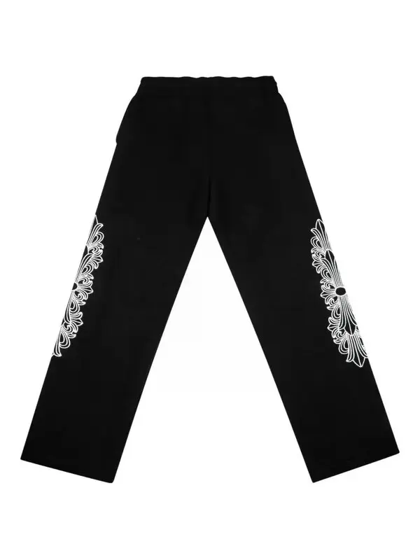 Chrome Hearts Floral Cross Logo Track Pants