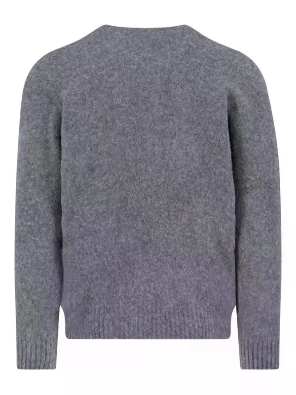DRUMOHR Cashmere Crew Neck Sweater - Grey