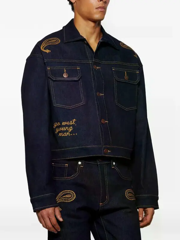 UNITED RIVERS Embroidered Detail Jacket