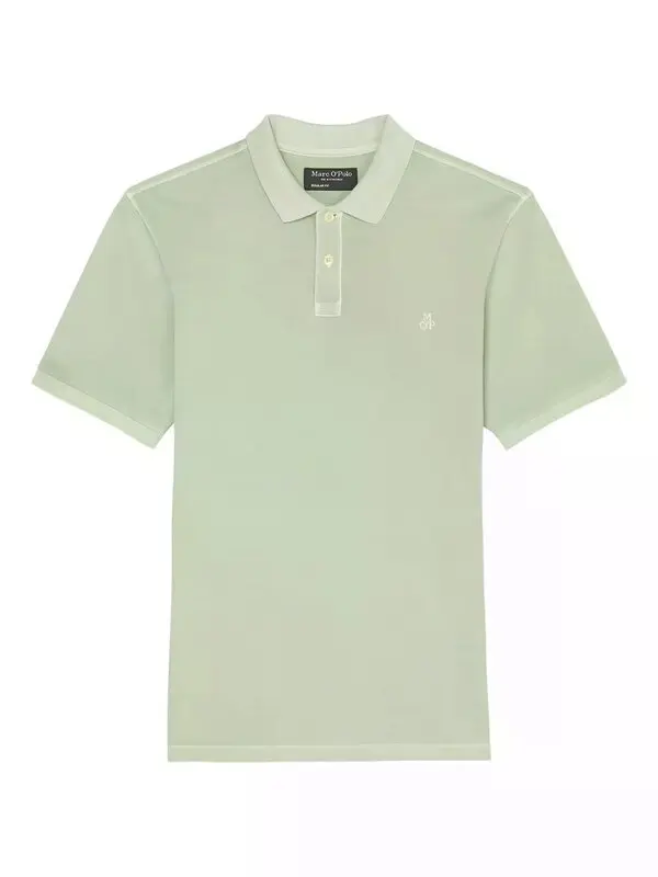 Marc O'polo Cotton Polo Shirt - Green