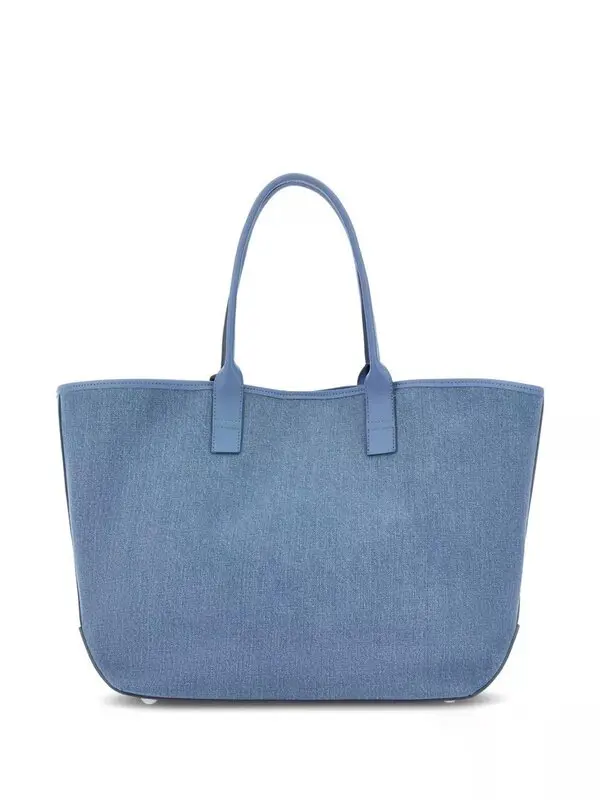 Hogan Embossed Charm Address Shopping Tote Bag