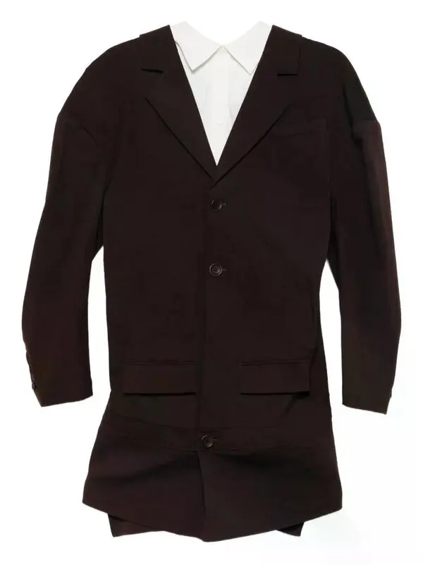 Issey Miyake Like Torso Wool Blazer