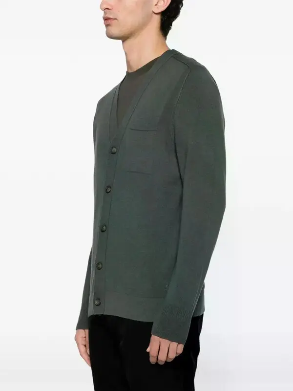 Marc O'polo V-neck Wool Cardigan