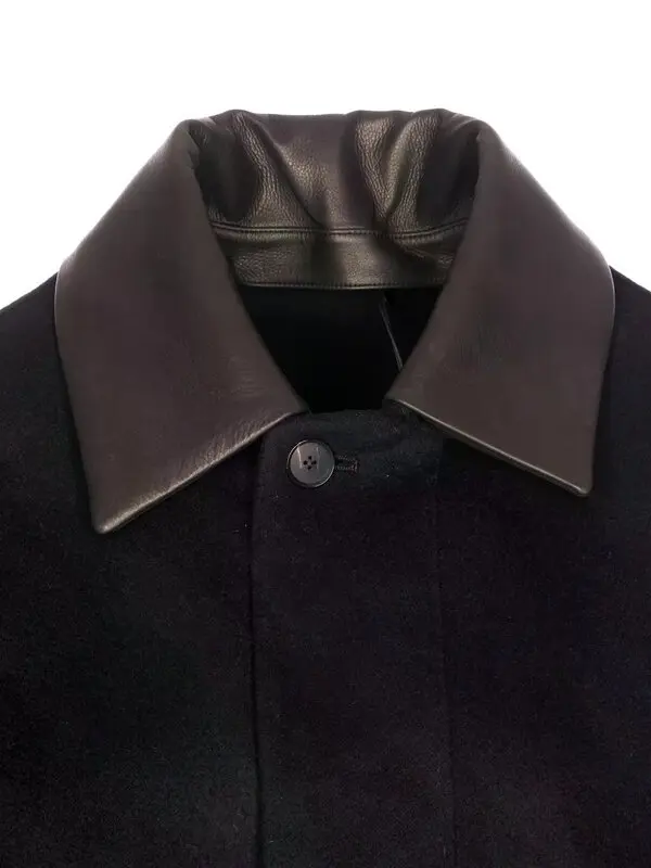Auralee Point-collar Coat