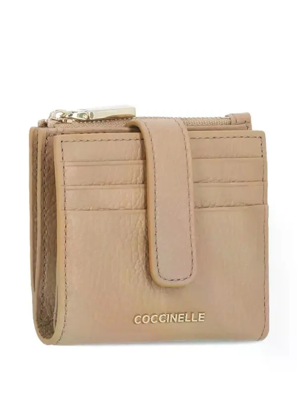COCCINELLE Leather Zip-fastening Wallet - Neutrals