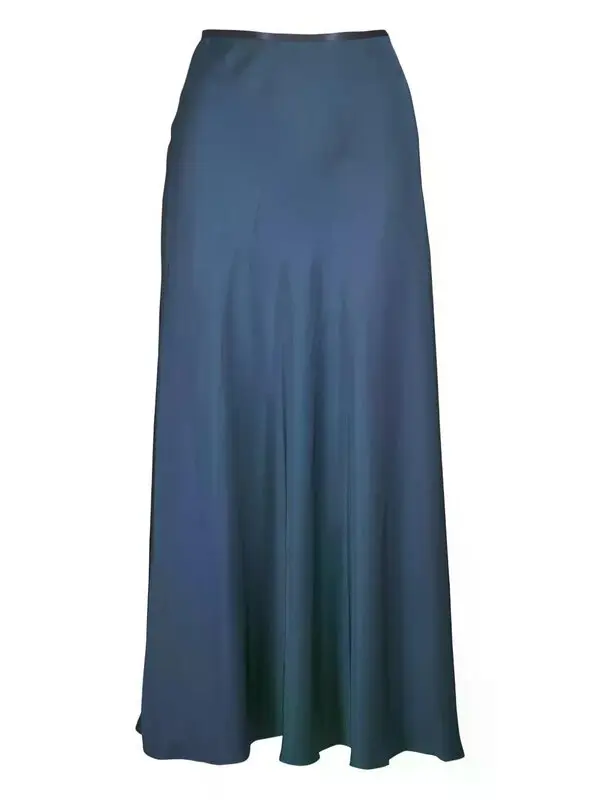 Agnona Satin-finish Midi Skirt