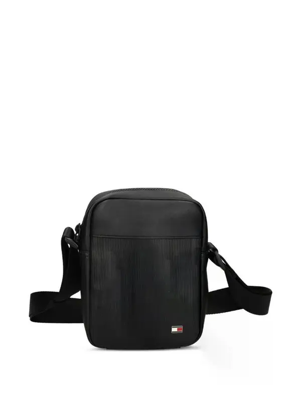 Tommy Hilfiger Zip-fastening Messenger Bag - Black