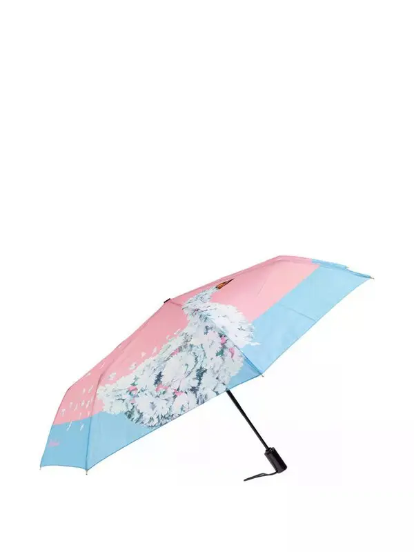Moschino Floral-print Umbrella - Pink