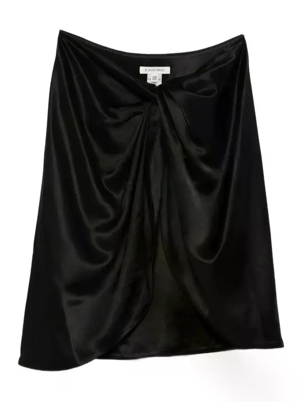 BY MALENE BIRGER Pinlos Ruched Stole - Black