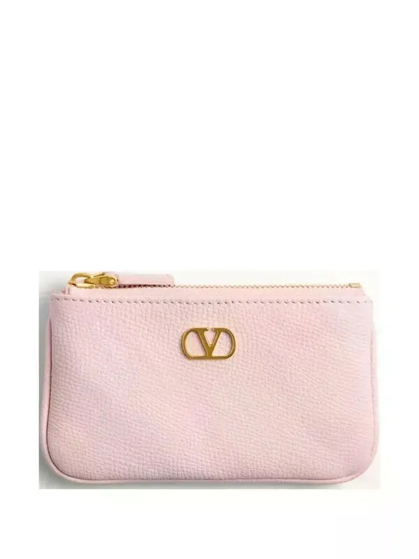 Valentino Garavani Vlogo Signature Keyring - Pink
