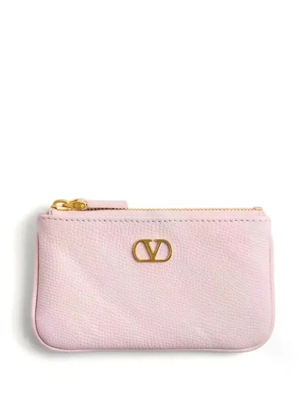 Valentino Garavani Vlogo Signature Keyring - Pink