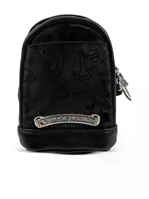 Chrome Hearts Stencil Backpack Bracelet - Black