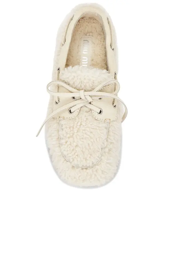 Miu Miu Moccasin - Naturale