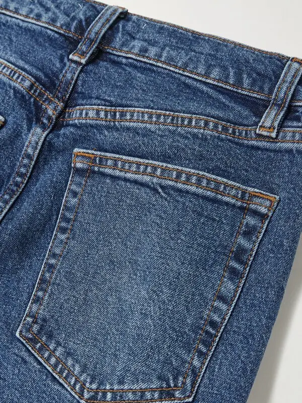 FRAME The Arrow High-rise Flared Jeans - Blue