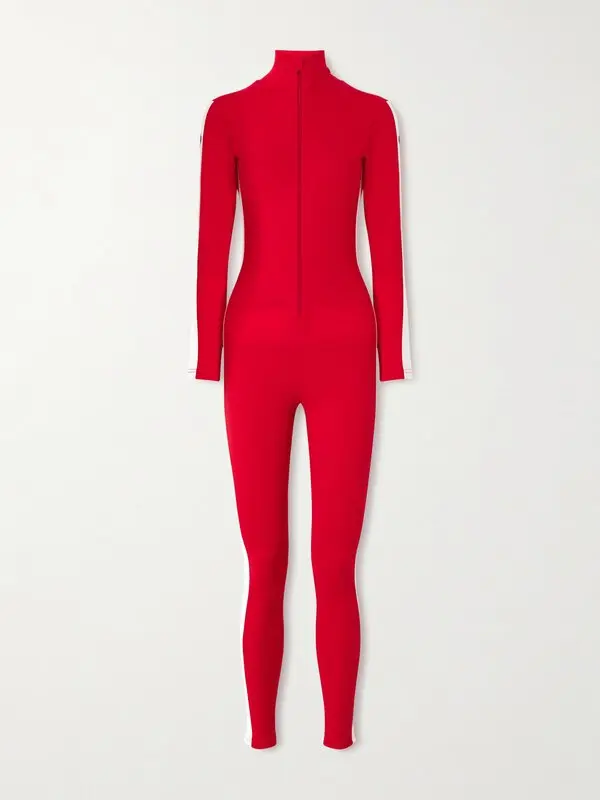 WE NORWEGIANS Voss Two-tone Wool-blend Jumpsuit