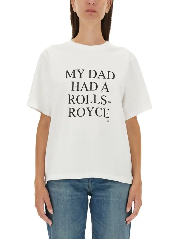Victoria Beckham Printed T-shirt