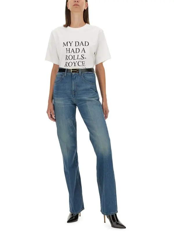 Victoria Beckham Printed T-shirt