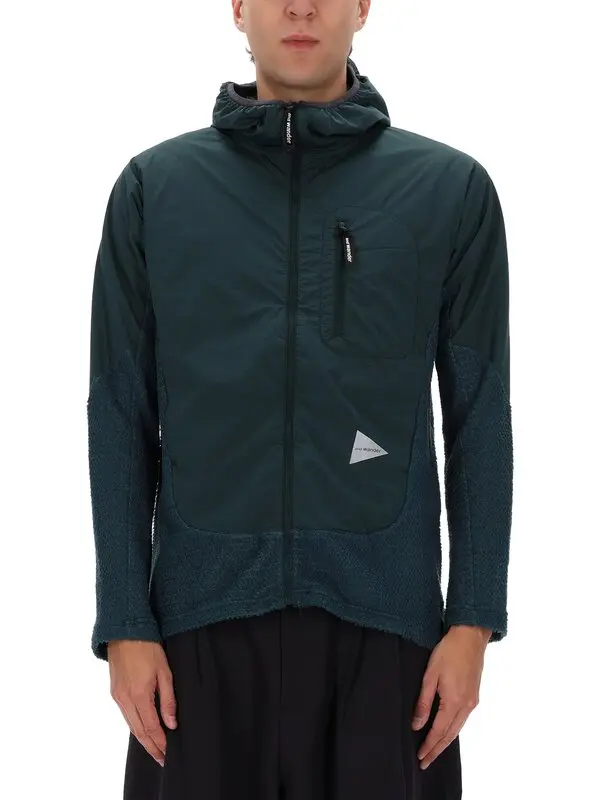 AND WANDER Alpha Direct" Jacket - Green