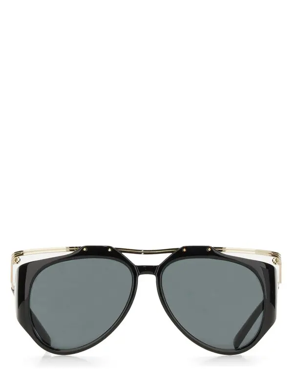 Saint Laurent Sl M137 Amelia Sunglasses - Black
