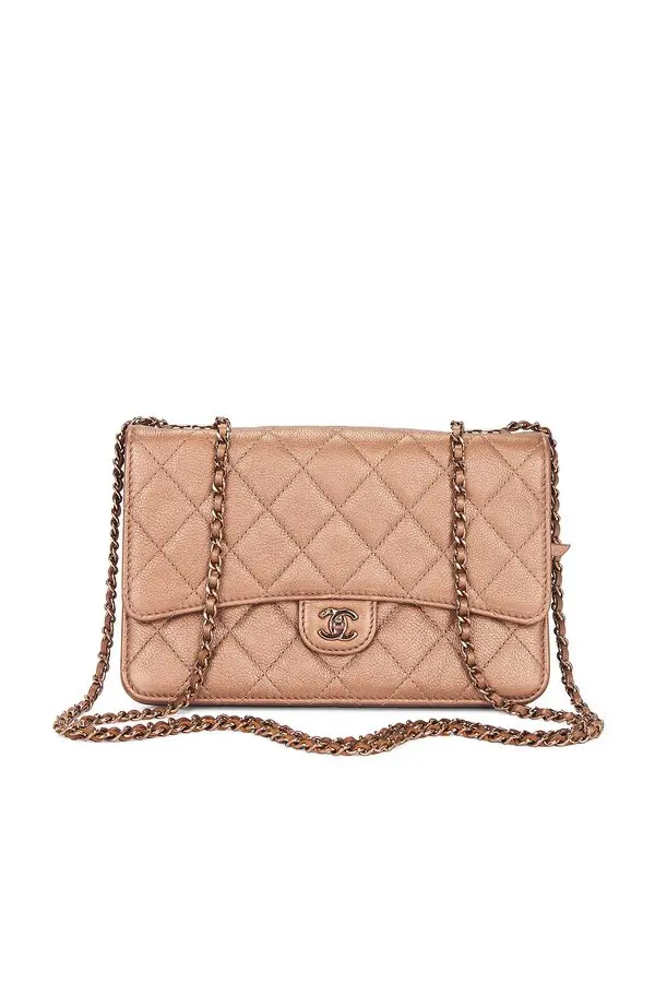 Chanel Wallet On Chain - Bronze