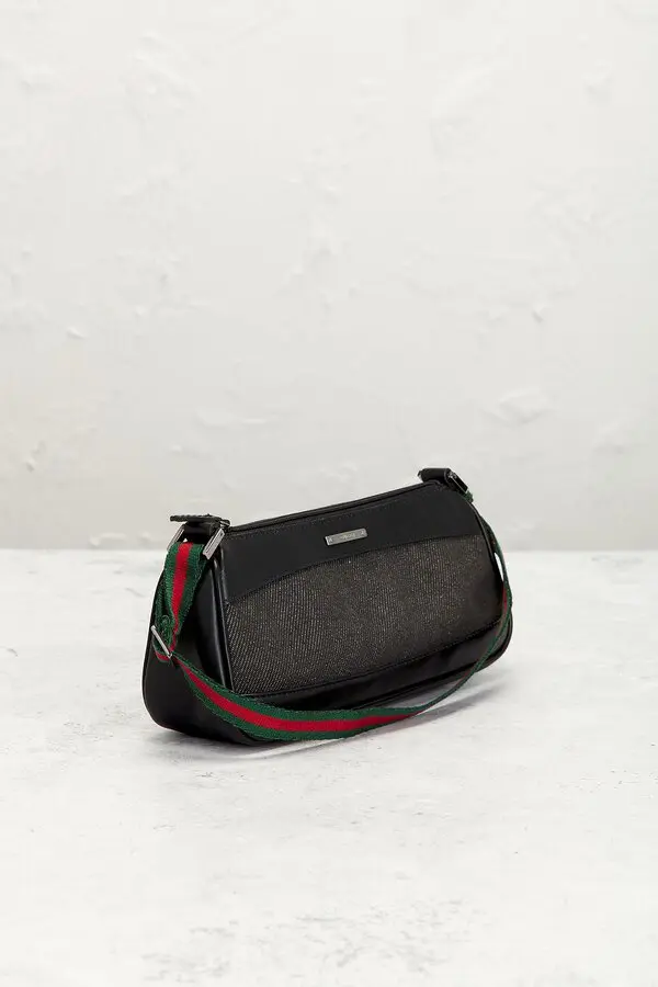 Gucci Denim Pochette Shoulder Bag
