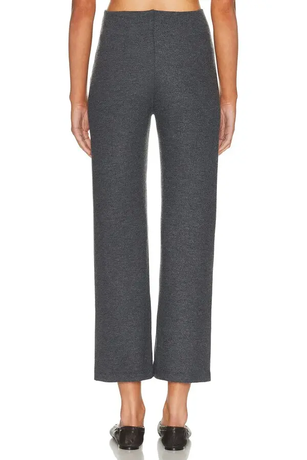 LESET Lauren Crop Flare Pant - Charcoal