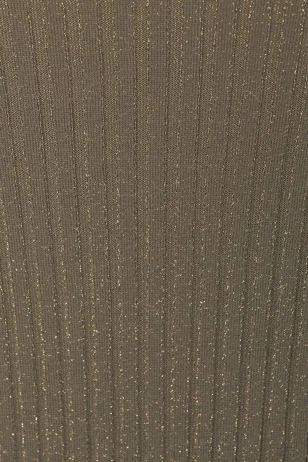 LESET Blake Ribbed Maxi Dress