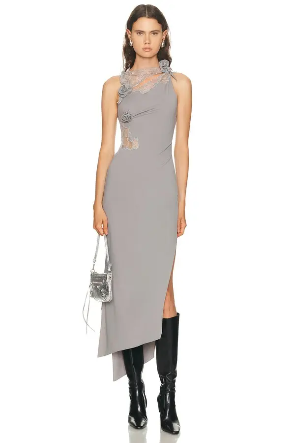 Coperni Lace Flower Gown