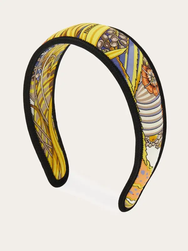 FERRAGAMO Rooster Print Headband - Multicolor
