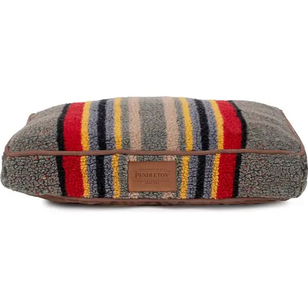 Pendleton Vintage Camp Napper Pet Bed - Green Heather