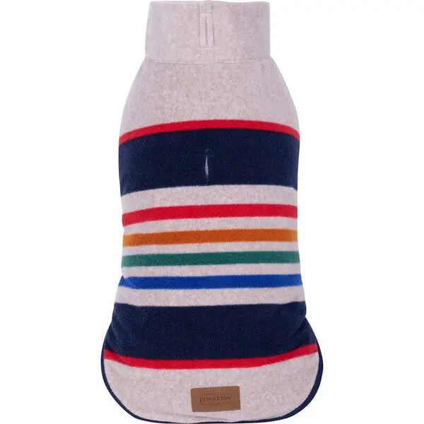 Pendleton Striped Fleece Dog Vest - Yellowstone
