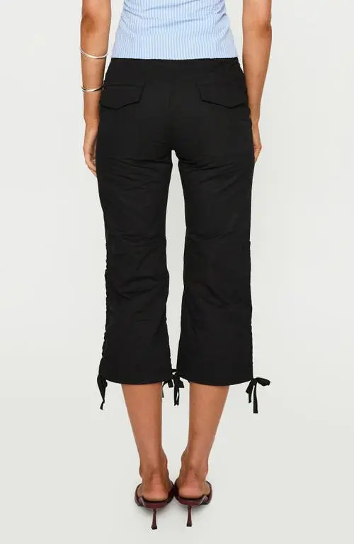 Princess Polly Drawstring Cuff Capri Pants