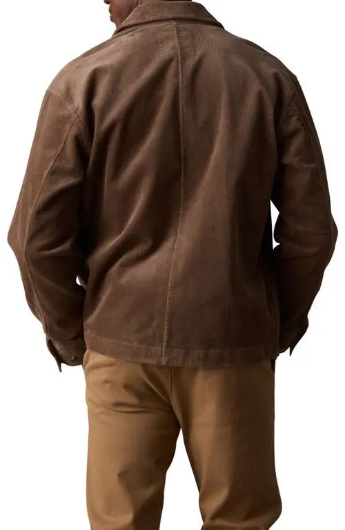 THE NORMAL BRAND Corduroy Chore Coat - Taupe