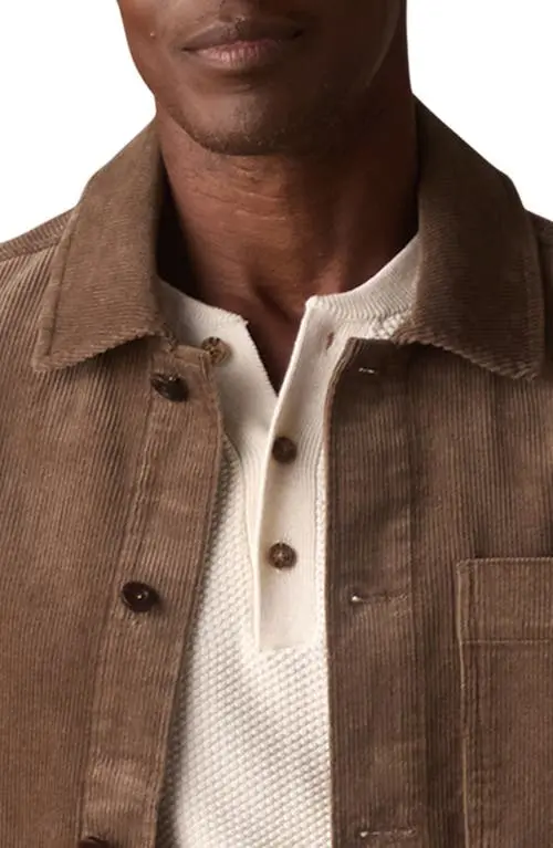 THE NORMAL BRAND Corduroy Chore Coat - Taupe