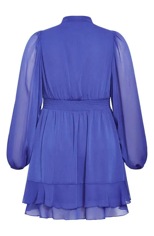 City Chic Kendall Long Sleeve Dress