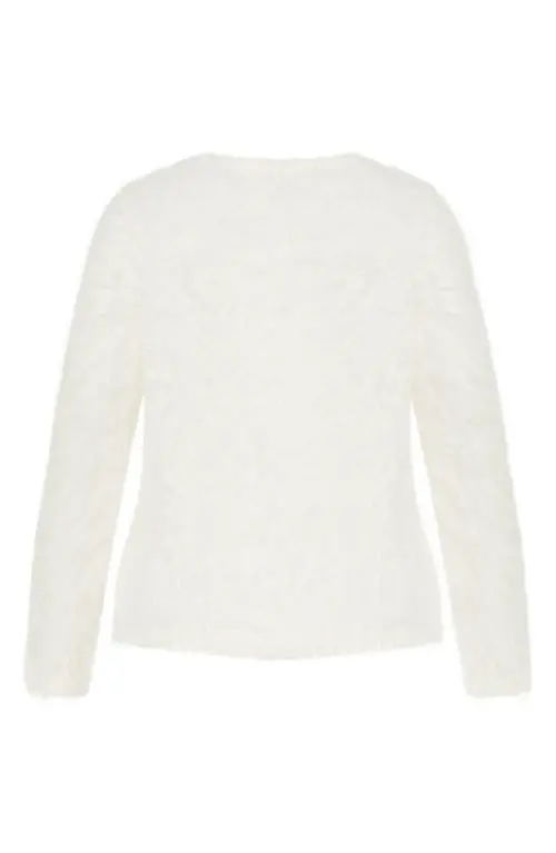 City Chic Elisa Textured Sweater