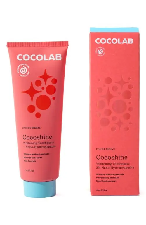 COCOLAB Cocoshine Whitening Toothpaste - Lychee Breeze