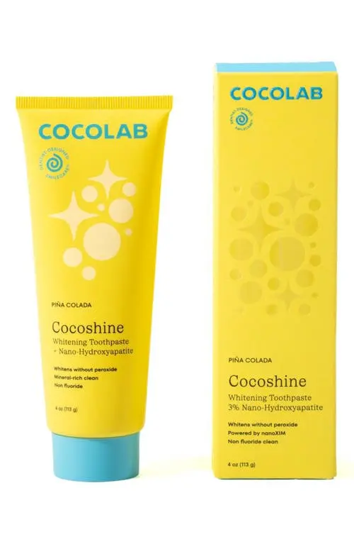 COCOLAB Cocoshine Whitening Toothpaste - Piña Colada