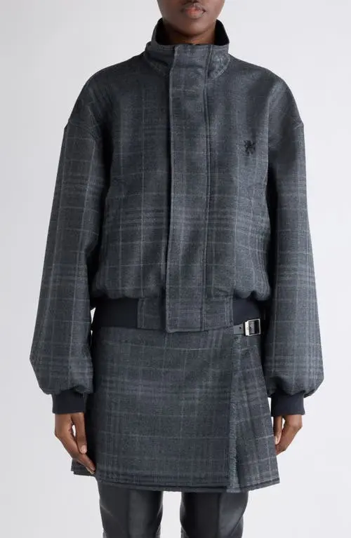 Balenciaga Reversible Wool Blouson Jacket
