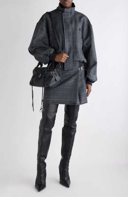 Balenciaga Reversible Wool Blouson Jacket