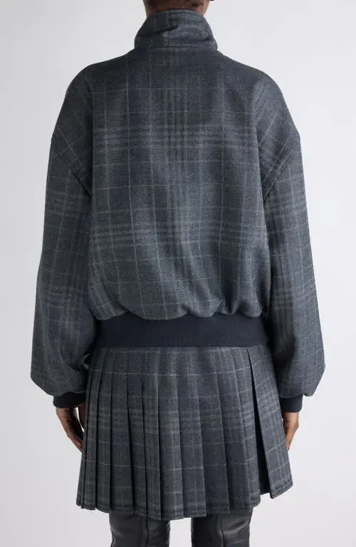 Balenciaga Reversible Wool Blouson Jacket
