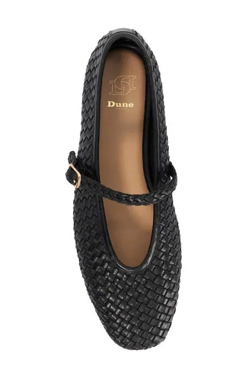 Dune London Headliner Mary Jane Flat - Black