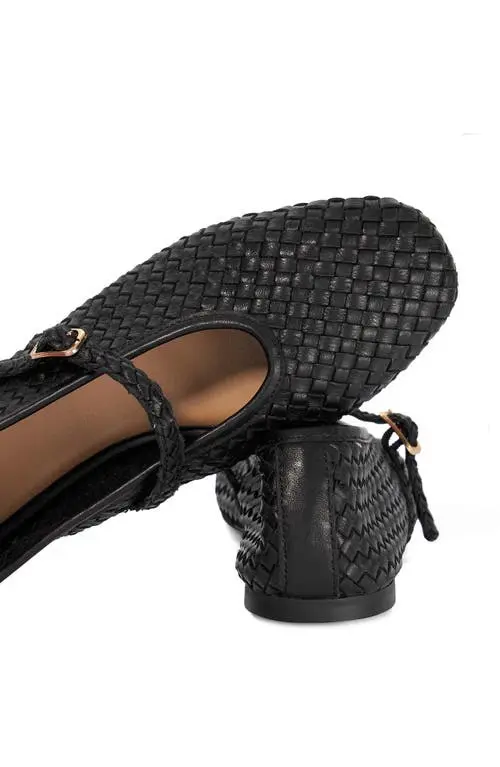 Dune London Headliner Mary Jane Flat - Black
