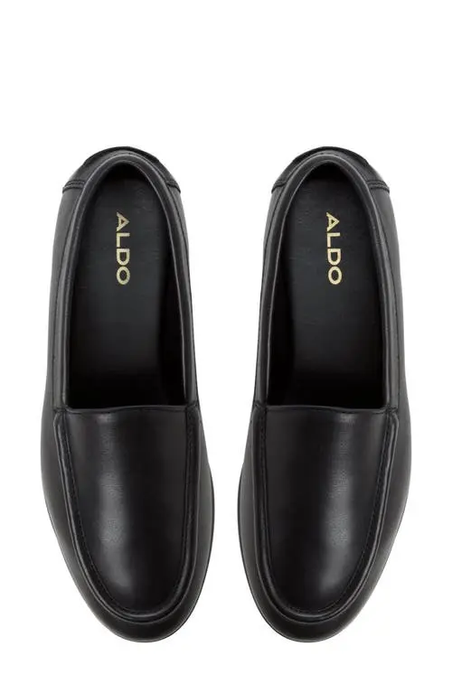 Aldo Ambar Leather Loafer - Black